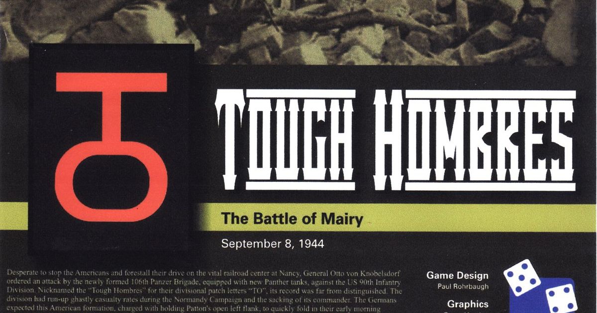 Tough Hombres: The Battle of Mairy | Board Game | BoardGameGeek