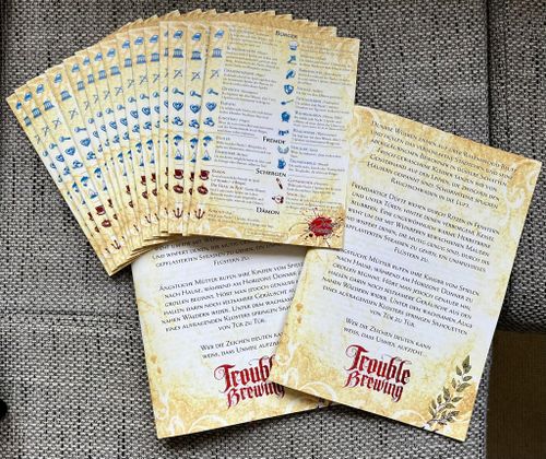 Trouble Brewing — deutsches Spieler-Handout | Blood on the Clocktower