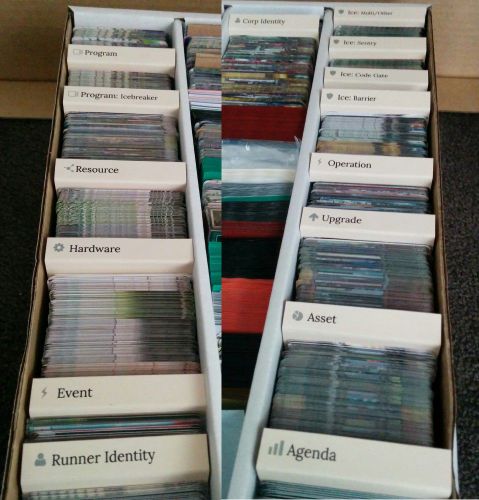 NRDB style Card Type vertical dividers (v1.0, A4) | Android: Netrunner