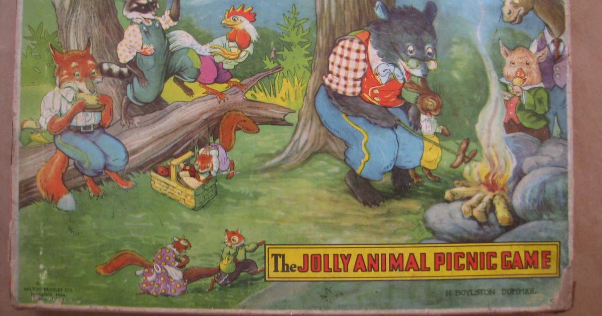 The Jolly Animal Picnic Game | Board Game | BoardGameGeek