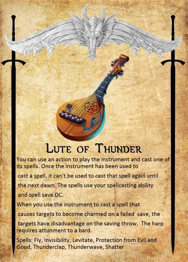 magic harp 5e