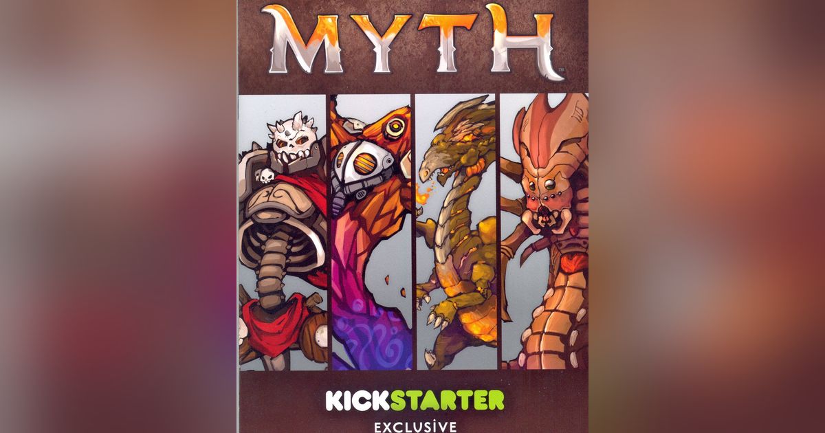 Myth: Kickstarter Exclusive Rewards | Board Game | BoardGameGeek