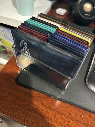 Wallet games and Button Shy Games Storage | 1 Player guild