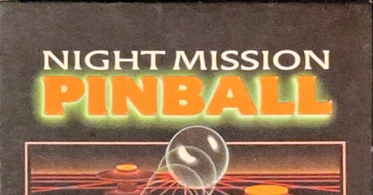 Night Mission Pinball | Video Game | VideoGameGeek