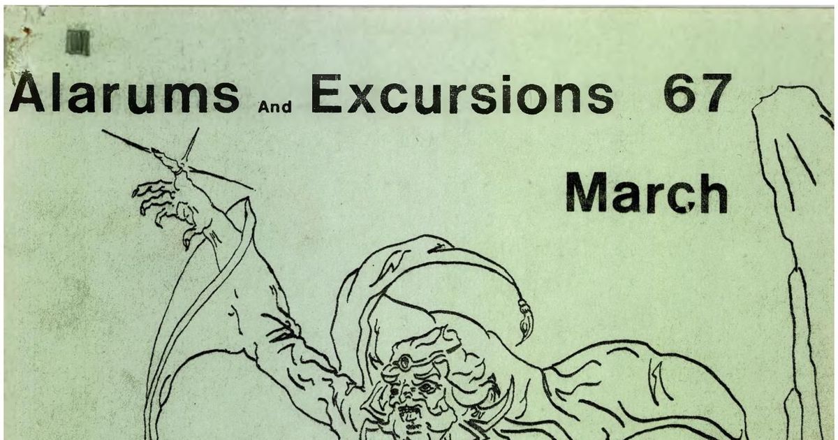 Alarums & Excursions (Issue 67 - Mar 1981) | Issue | RPGGeek
