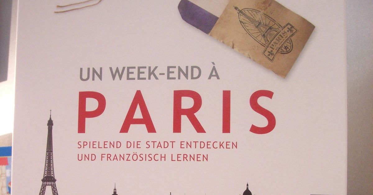 Un week-end a Paris | Board Game | BoardGameGeek