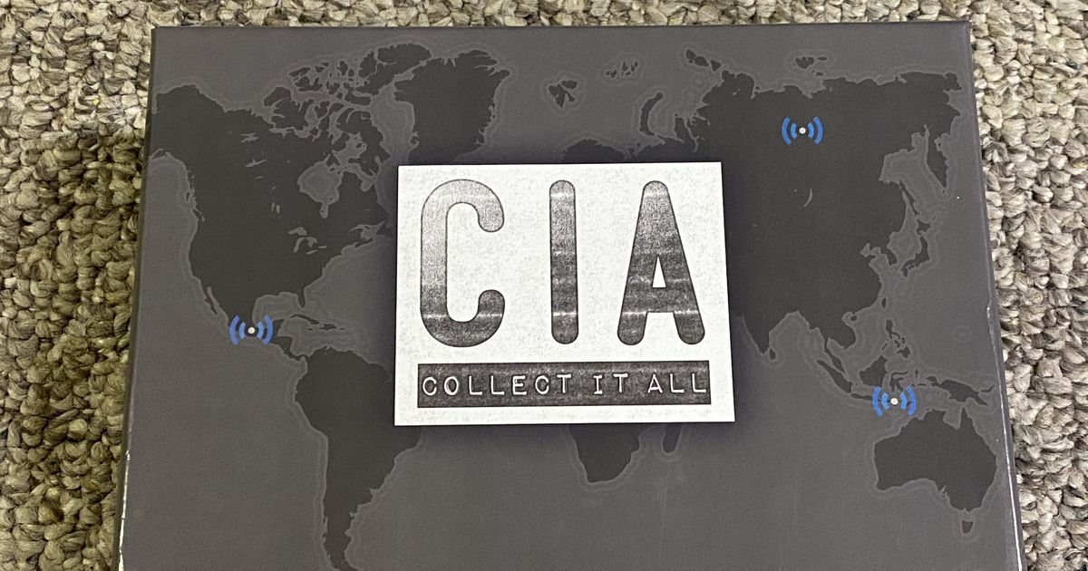 CIA: Collect It All | Board Game | BoardGameGeek