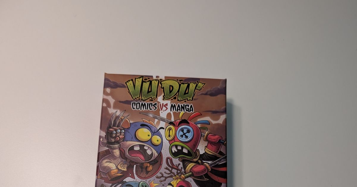 Vudù: Comics vs Manga | Board Game | BoardGameGeek