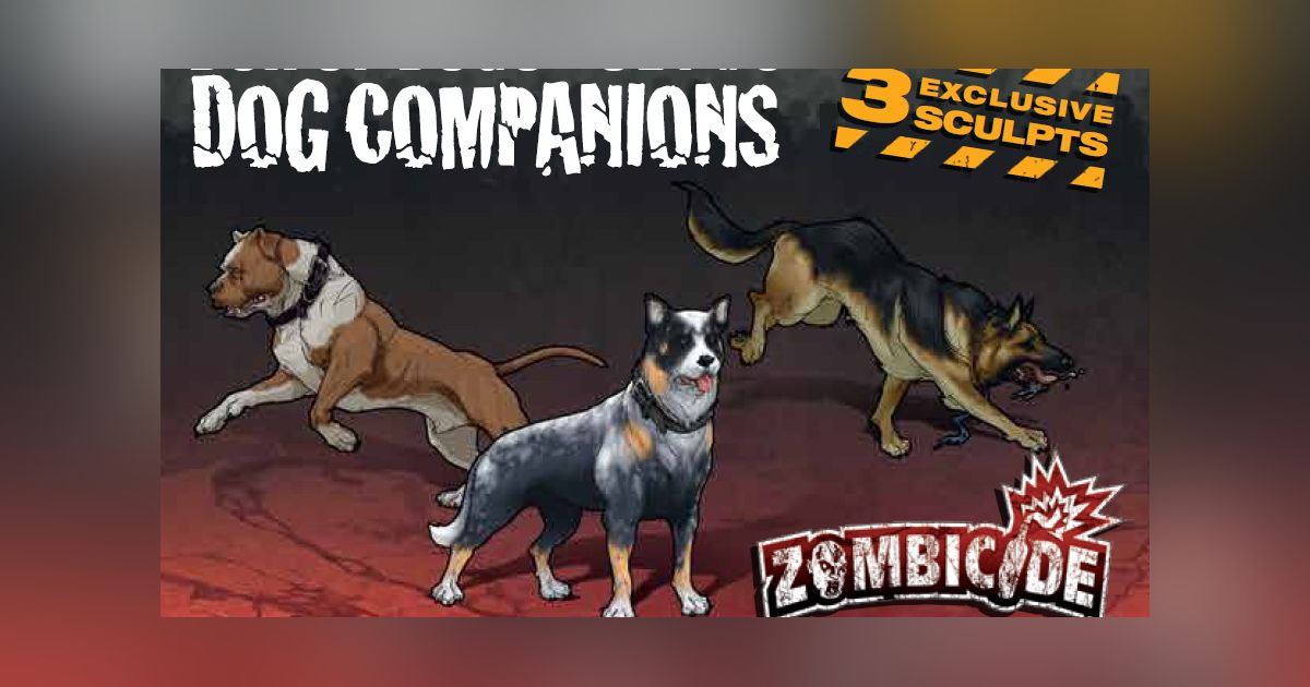 Zombicide: Box of Dogs – Set #6: Dog Companions | Board Game ...