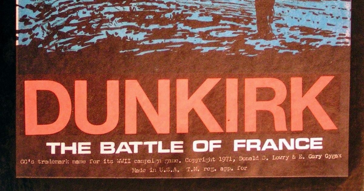 Dunkirk: The Battle of France | Board Game | BoardGameGeek