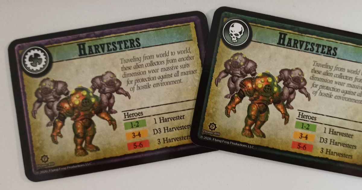 Shadows of Brimstone: Harvesters Otherworld Threat Cards | Board Game ...
