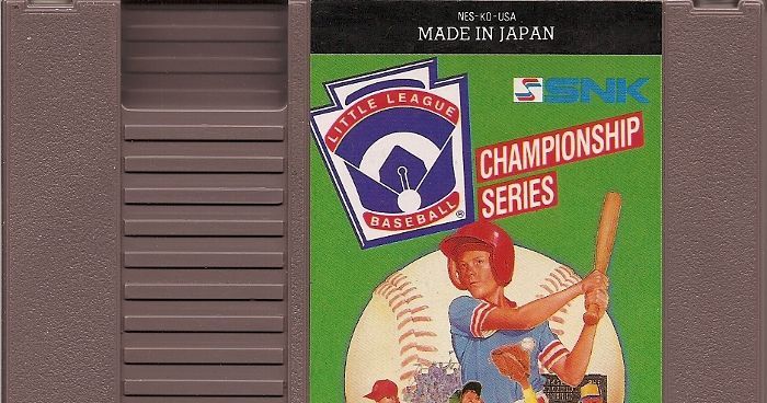 Little League Baseball: Championship Series | Video Game | VideoGameGeek