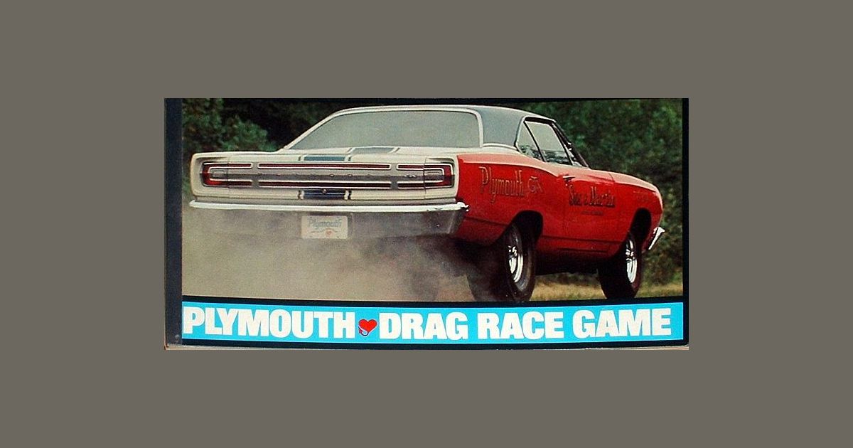 Plymouth Drag Race Game | Board Game | BoardGameGeek