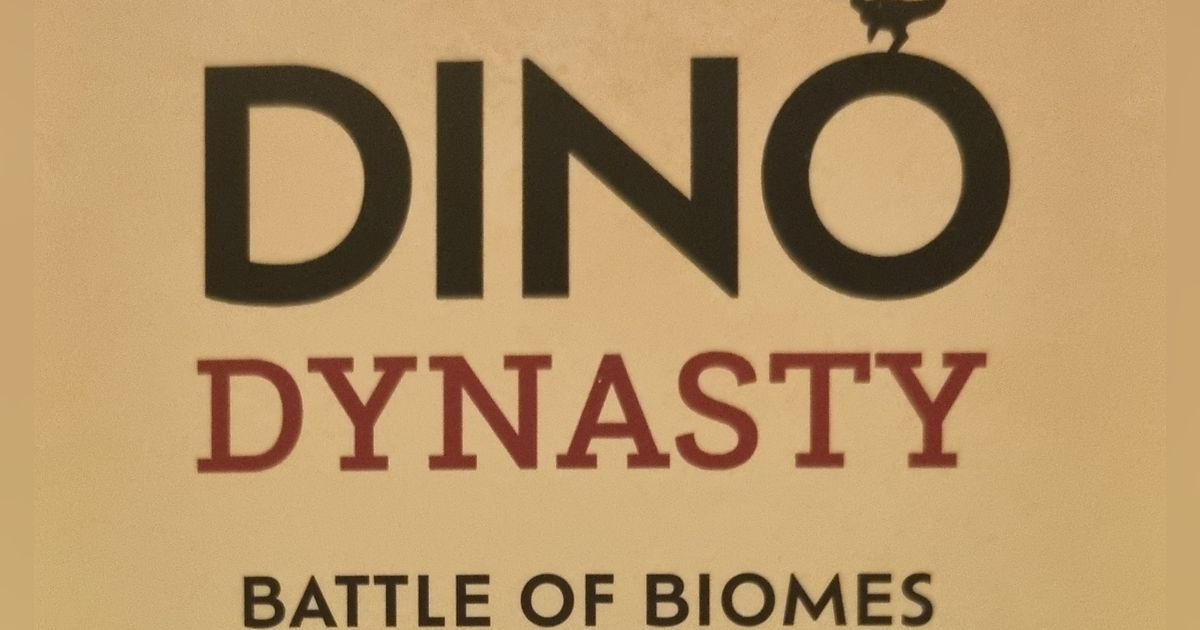 Dino Dynasty: Battle Of Biomes | Board Game | BoardGameGeek