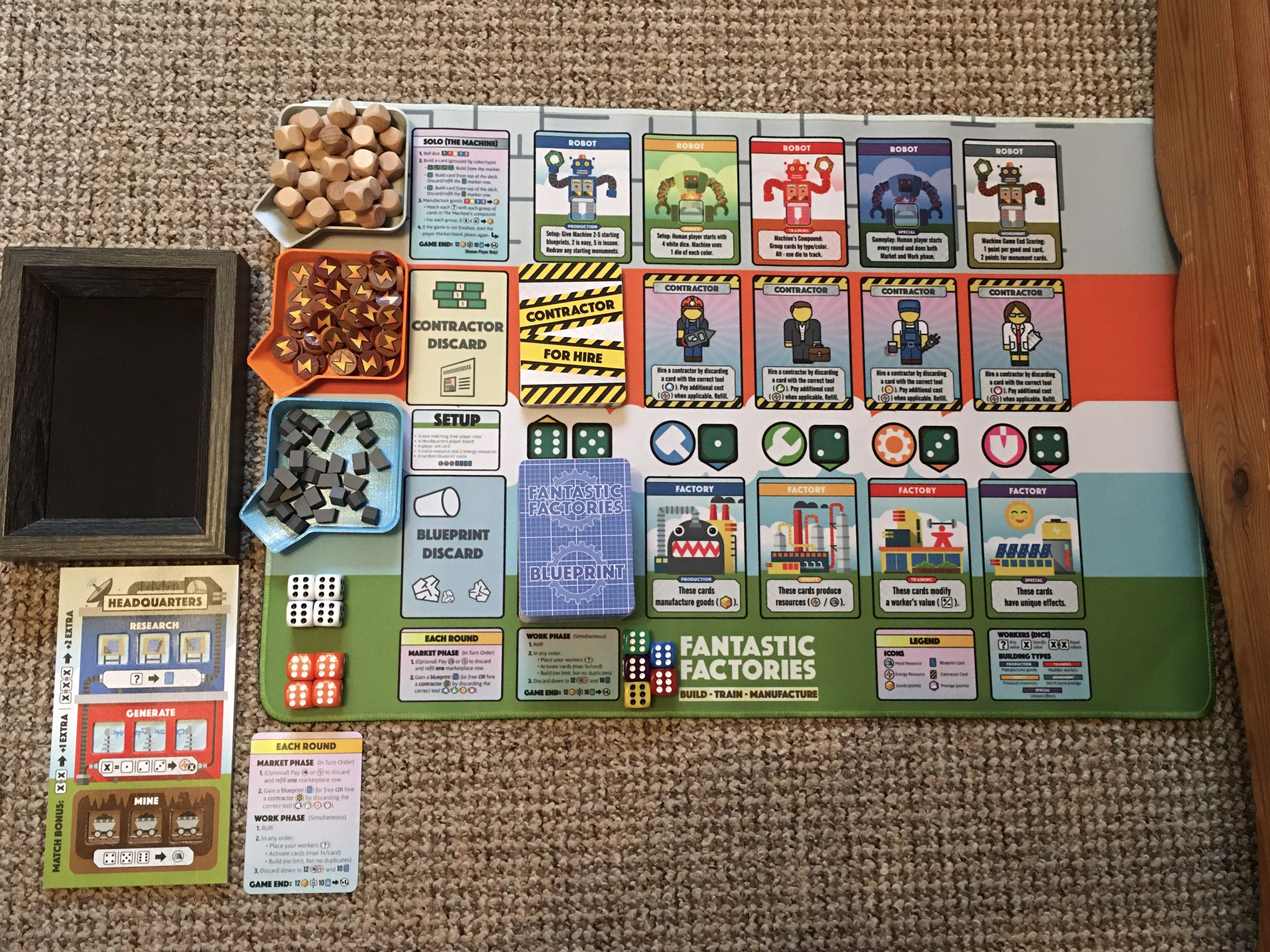 Fantastic Factories Playmat v1.4 | Fantastic Factories