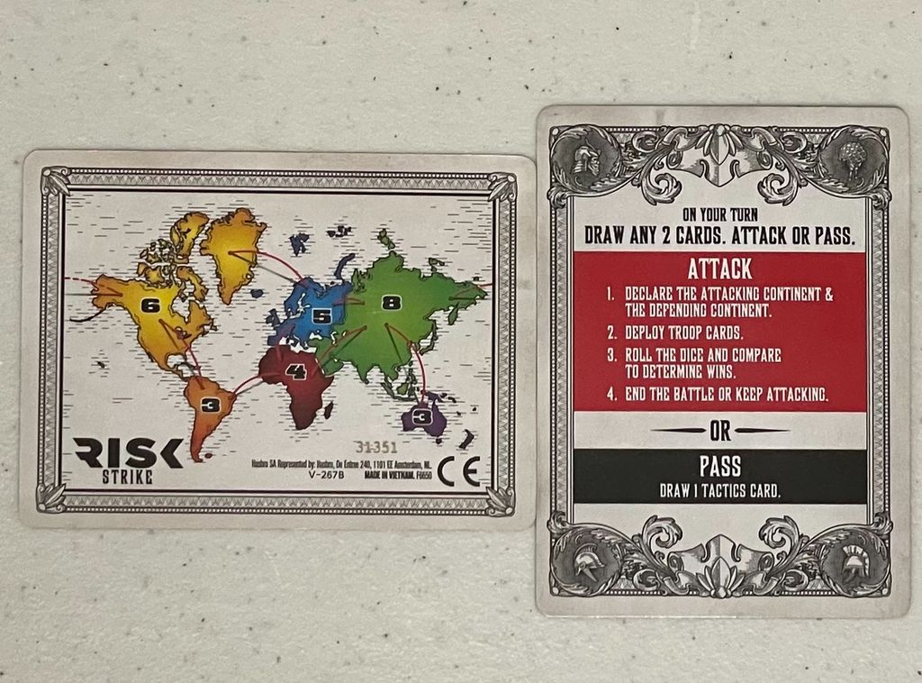 RISK Review Series Part 12: RISK the Card Game | Risk Strike