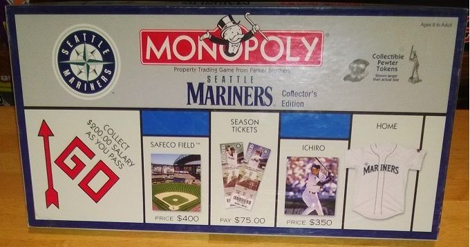 Monopoly: Seattle Mariners | Board Game | BoardGameGeek