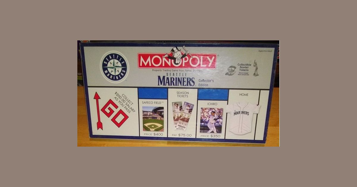 Monopoly: Seattle Mariners | Board Game | BoardGameGeek