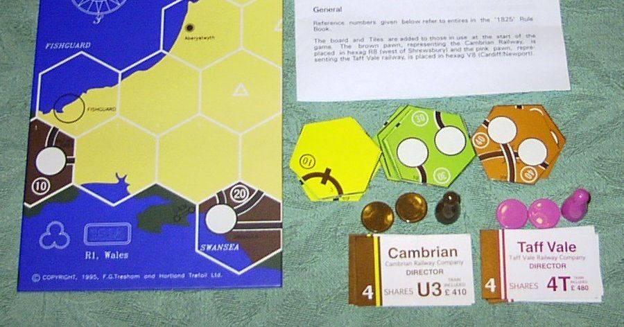 1825 Regional Kit R1: Wales | Board Game | BoardGameGeek