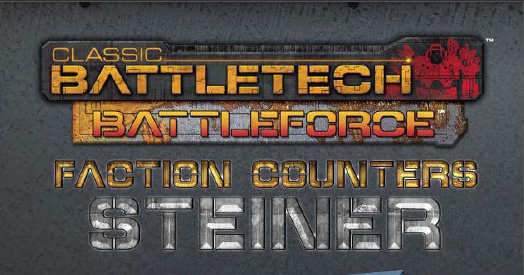 BattleTech: BattleForce Faction Counters – Steiner | Board Game ...