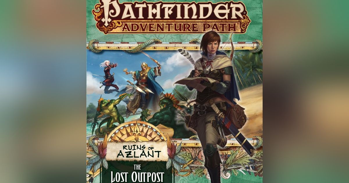 Pathfinder #121: The Lost Outpost | RPG Item | BoardGameGeek