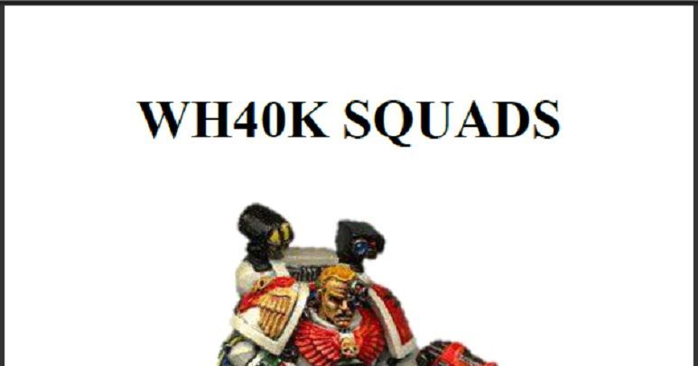WH40K Squads | Board Game | BoardGameGeek