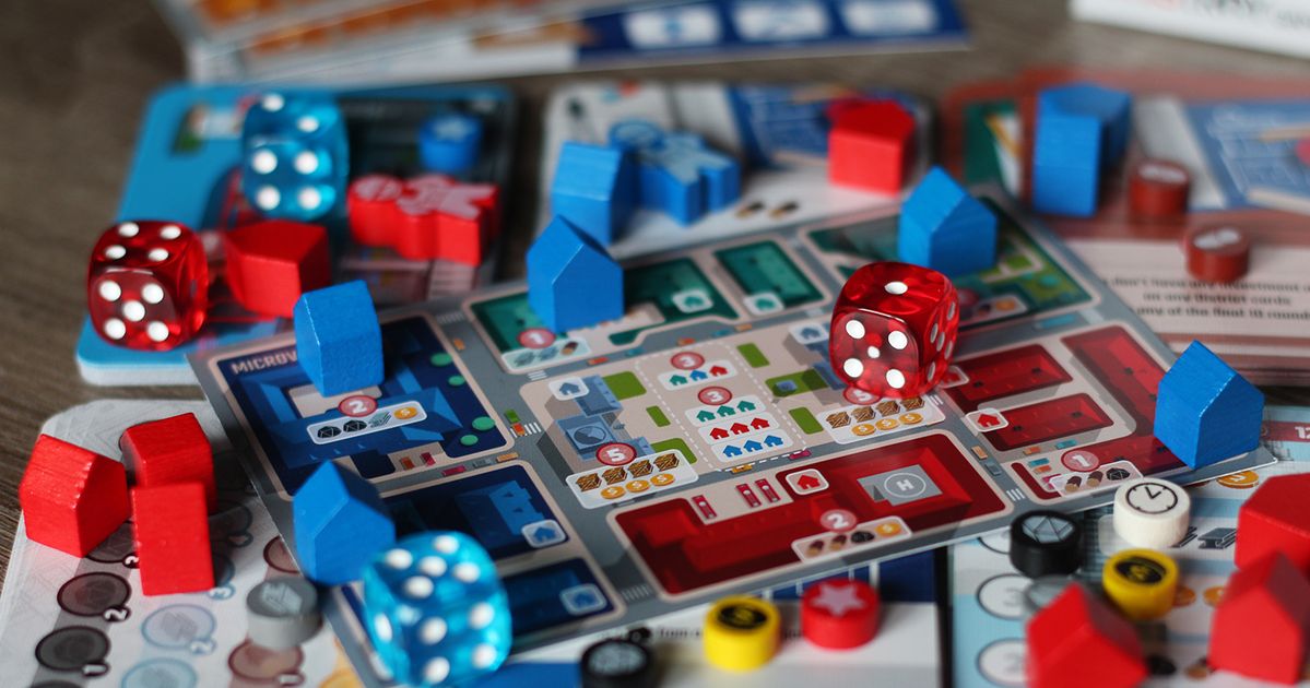 Microcity: Microville expansion | Board Game | BoardGameGeek