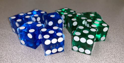 gambling dice