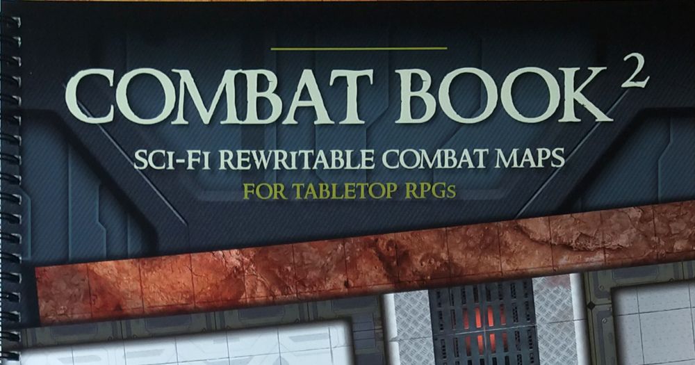 Combat Book 2 - Sci-Fi Rewritable Combat Maps for Tabletop RPGs | RPG ...