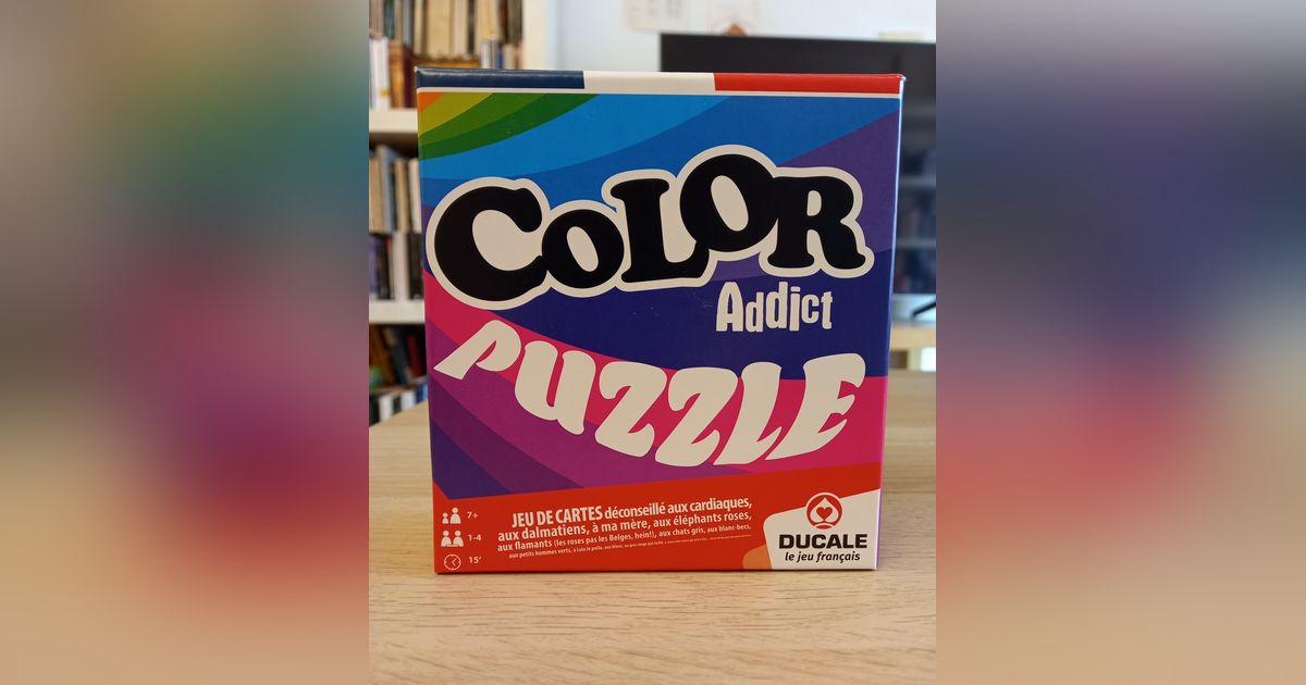 Color Addict Puzzle | Board Game | BoardGameGeek