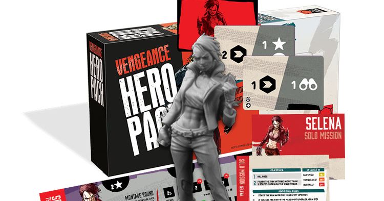 Vengeance: Hero Pack – Selena | Board Game | BoardGameGeek
