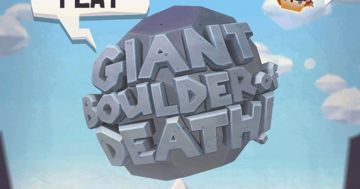 Giant Boulder of Death | Video Game | VideoGameGeek