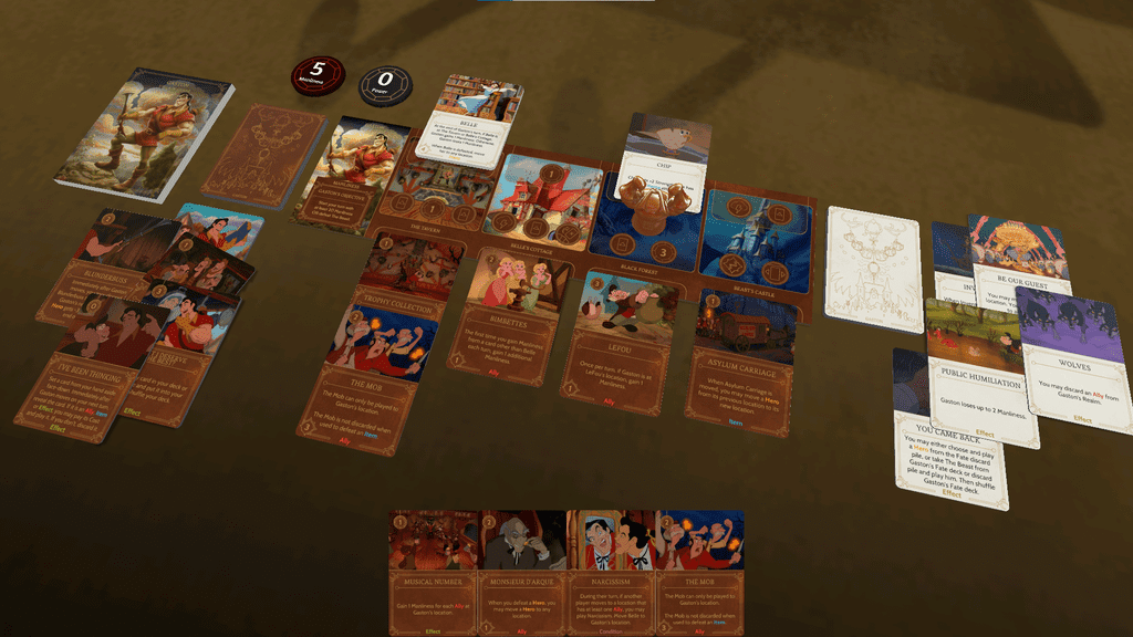 [Custom] Gaston | Disney Villainous