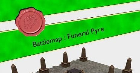Battlemap: Funeral Pyre | RPG Item | BoardGameGeek