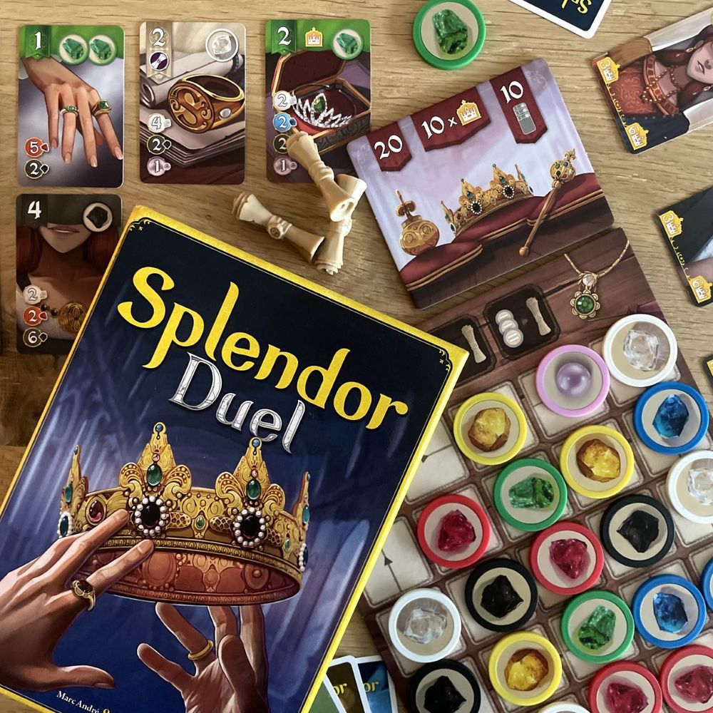We preferred the original - Splendor Duel by Spellenplank | Splendor Duel