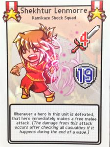 Pixel Tactics: HD Leader Card – Shekhtur Lenmorre | Board Game ...