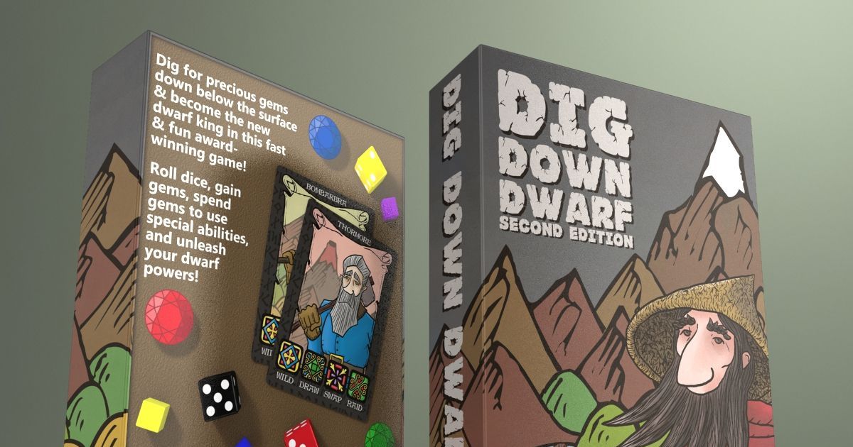 Dig Down Dwarf (Second Edition) | Board Game | BoardGameGeek