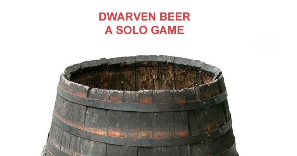 Dwarven Beer: A Solo Game | Board Game | BoardGameGeek