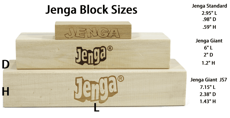 single jenga block