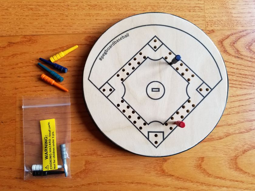 Pegboard Baseball | Board Game | BoardGameGeek