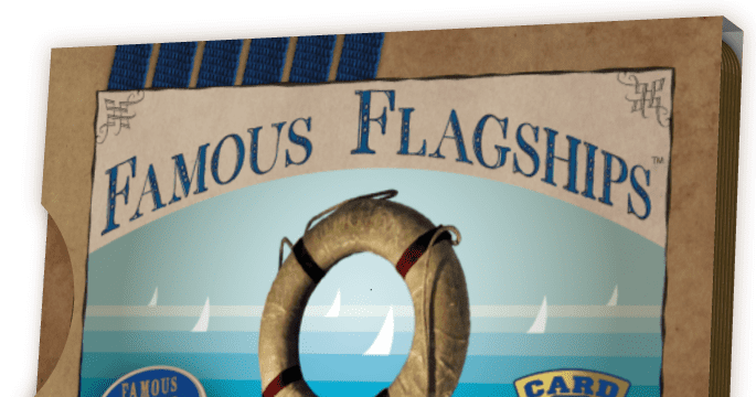 Famous Flagships: The World's Smallest Yacht Racing Game | Board Game ...