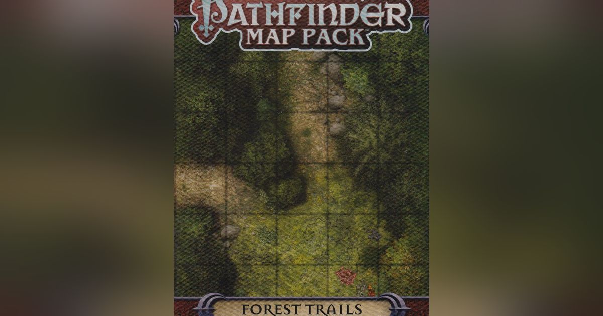 Pathfinder Map Pack: Forest Trails | RPG Item | BoardGameGeek