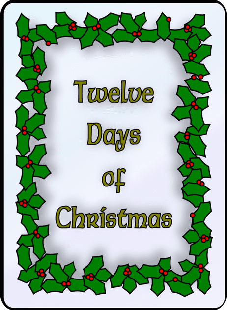 The twelve days of Christmas, filled with riddles!