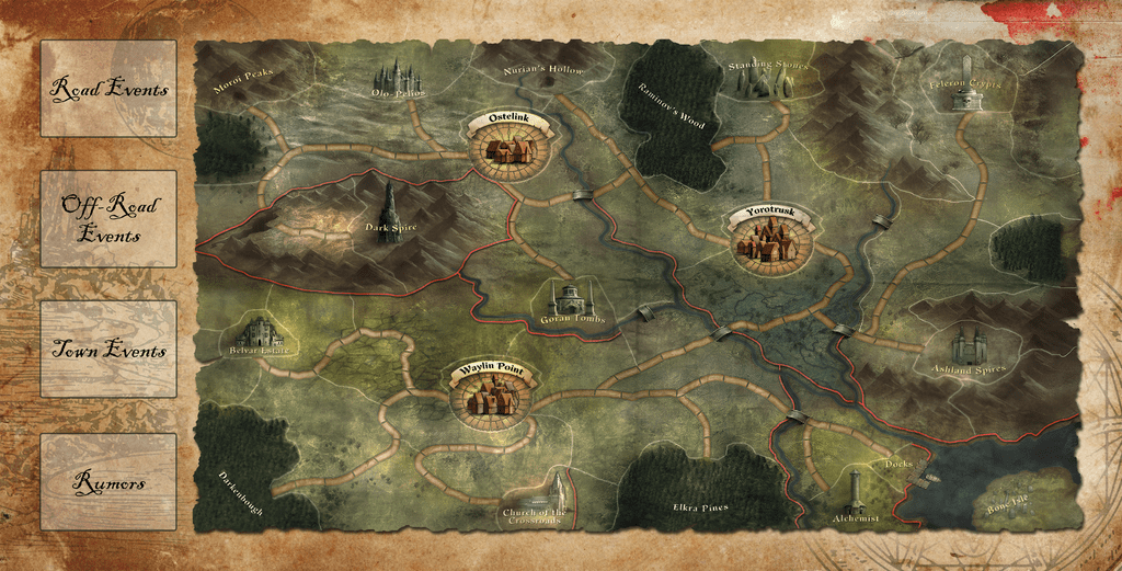Game Map | Folklore: The Affliction