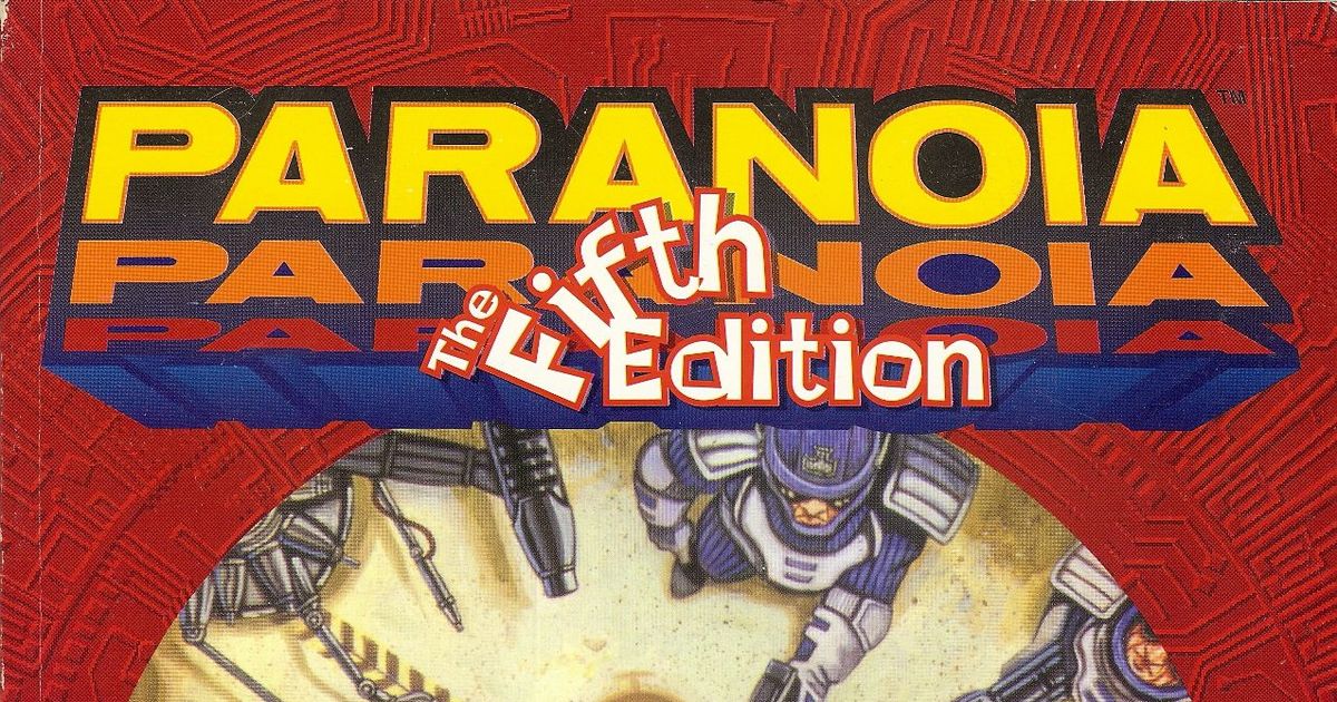 Paranoia, The Fifth Edition | RPG Item | RPGGeek