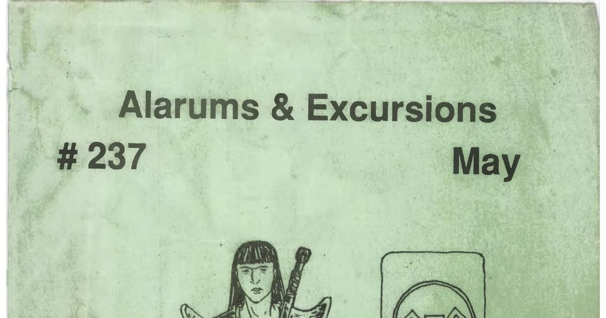 Alarums & Excursions (Issue 237 - May 1995) | Issue | RPGGeek