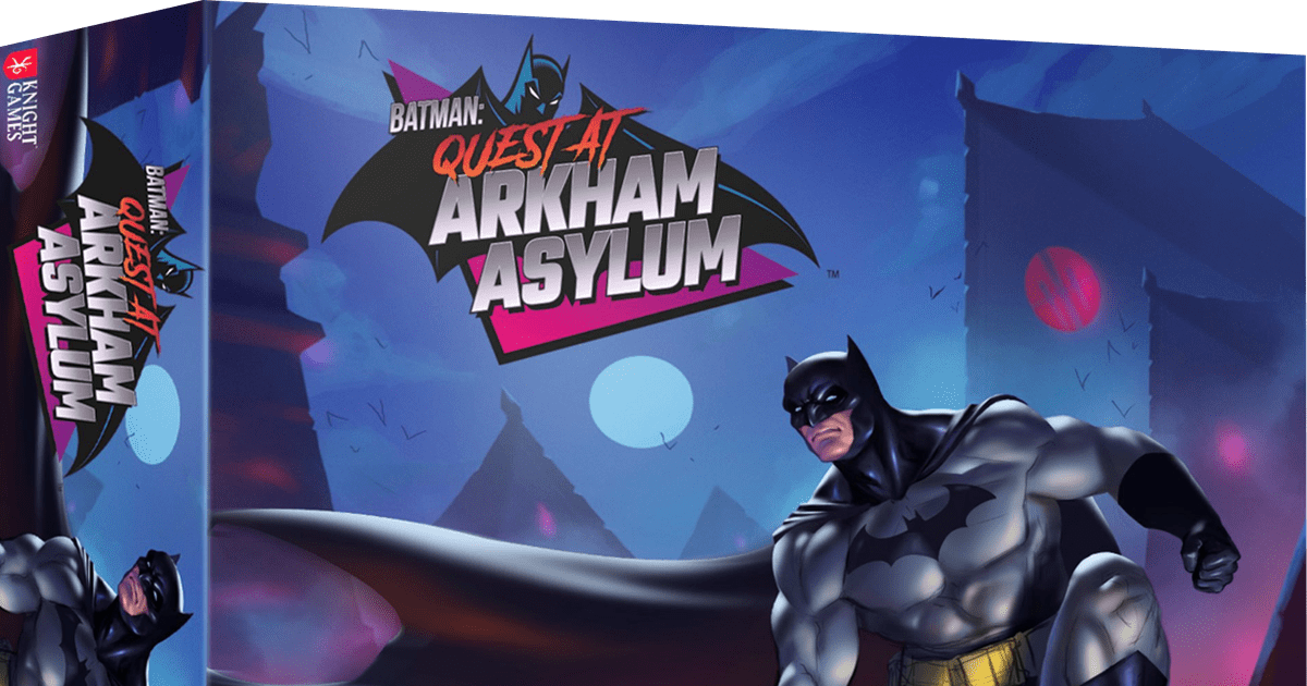 Batman: Escape From Arkham Asylum – Quest at Arkham Asylum | Board Game ...