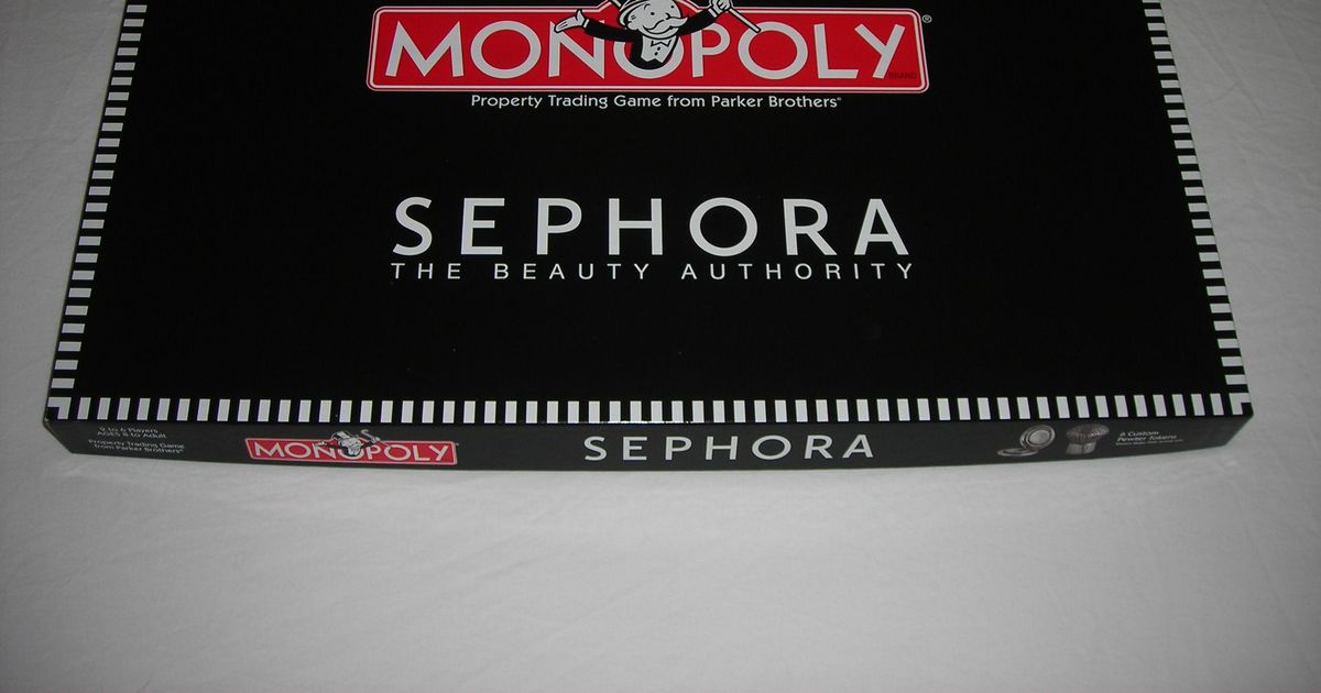 Monopoly: Sephora | Board Game | BoardGameGeek