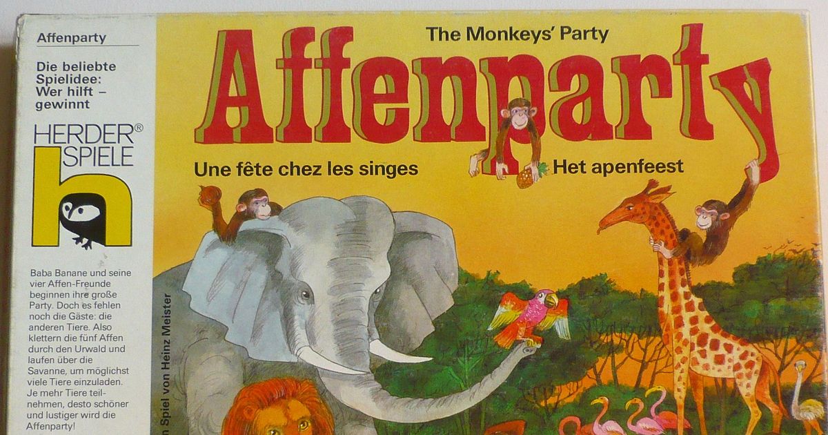 Affenparty | Board Game | BoardGameGeek