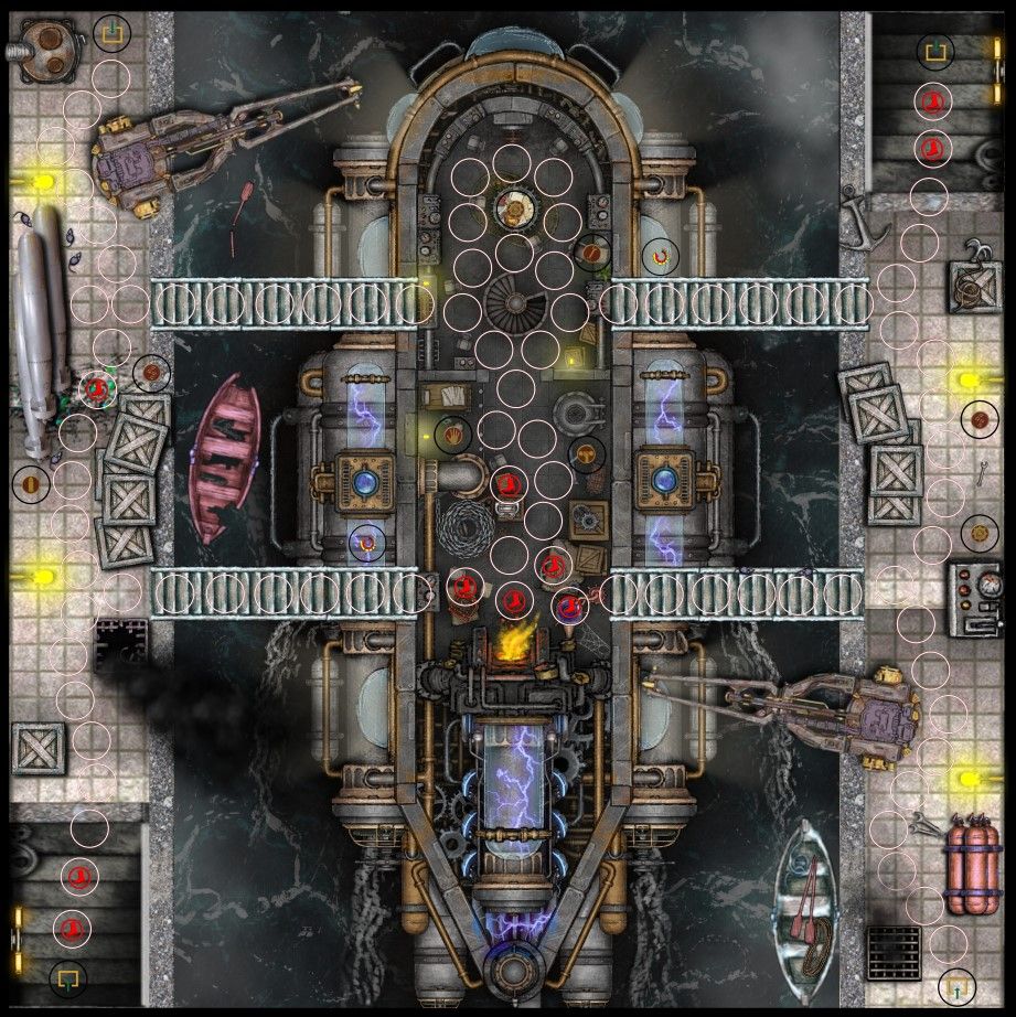 Submarine Base Map Prototype | Tannhäuser